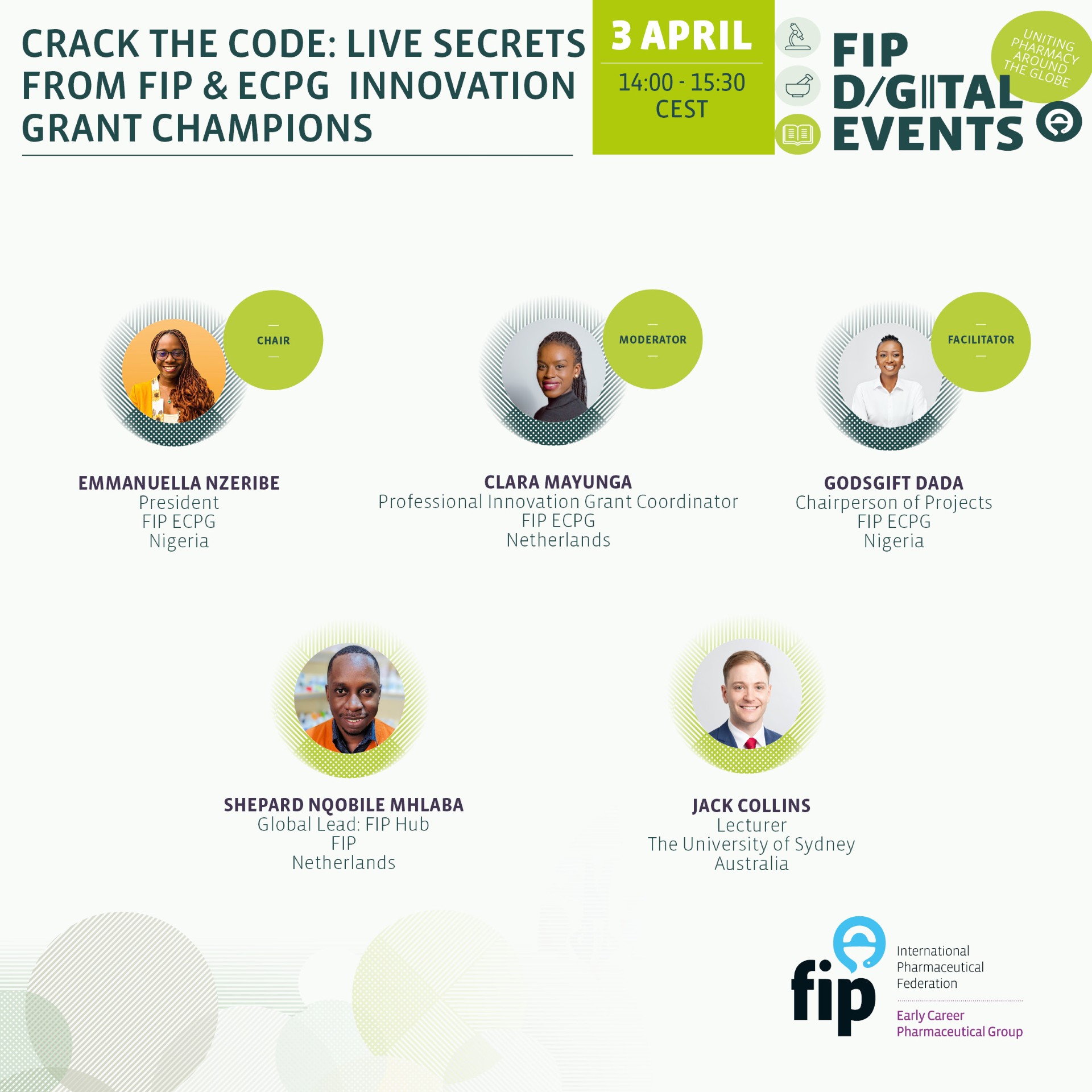 FIP Foundation and ECPG Innovation Research Grant – FIP Foundation